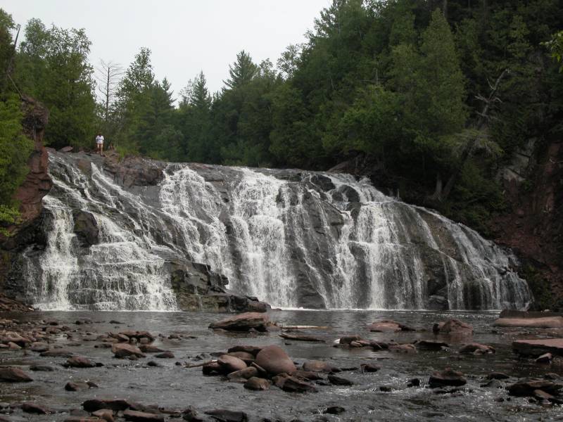 Potato River Falls Trail - Lake Superior Circle Tour